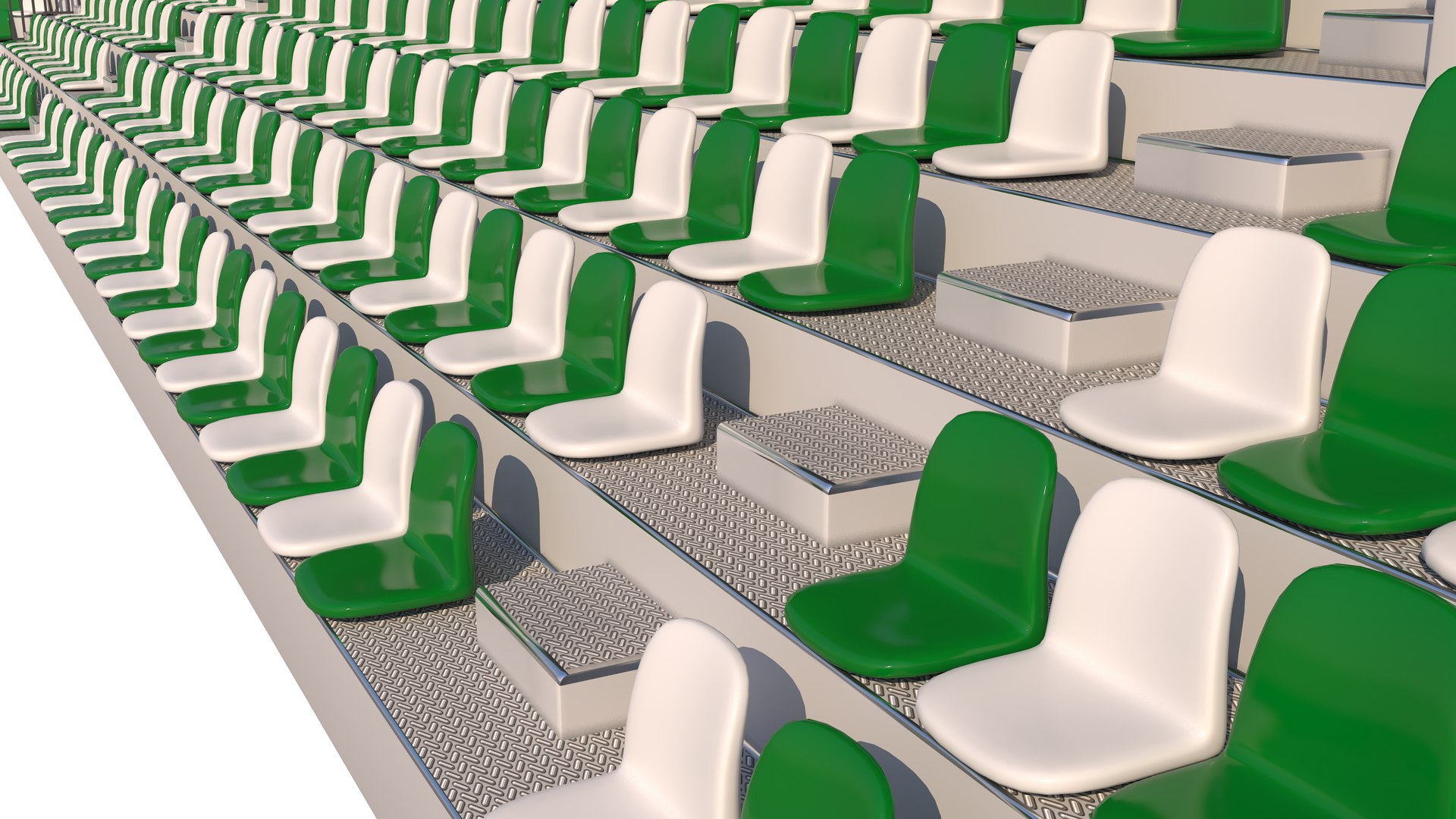 3D Stadium Seating Tribune - TurboSquid 2272204