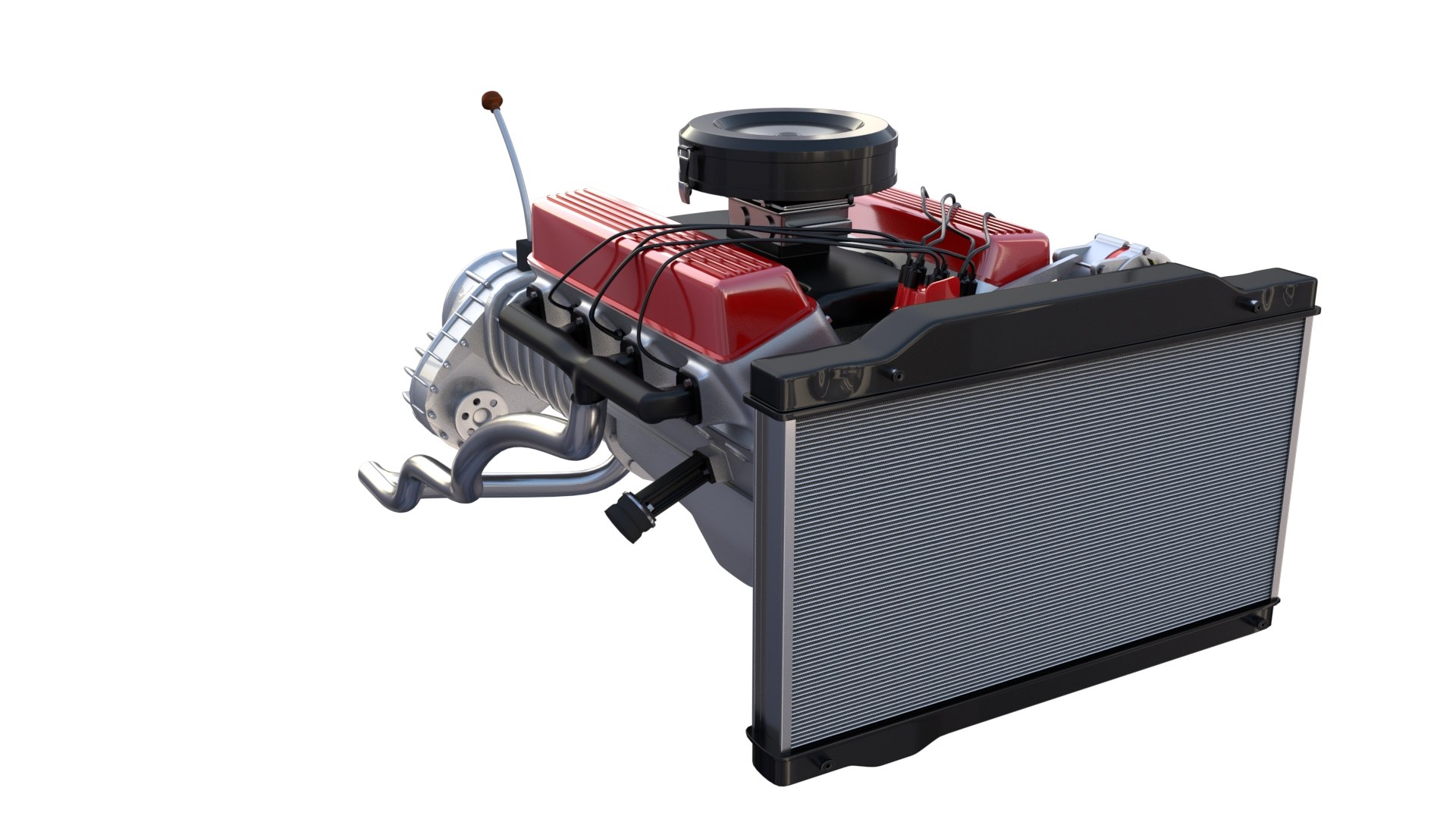 3D Model V8 Engine - TurboSquid 1502813