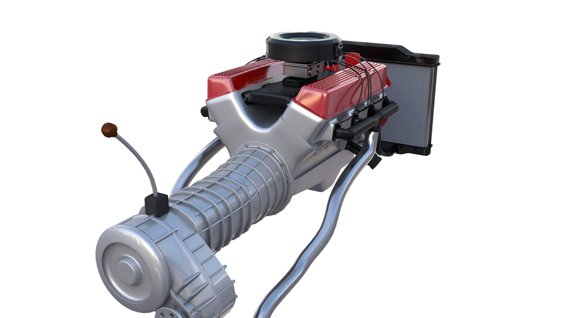 3D Model V8 Engine - TurboSquid 1502813
