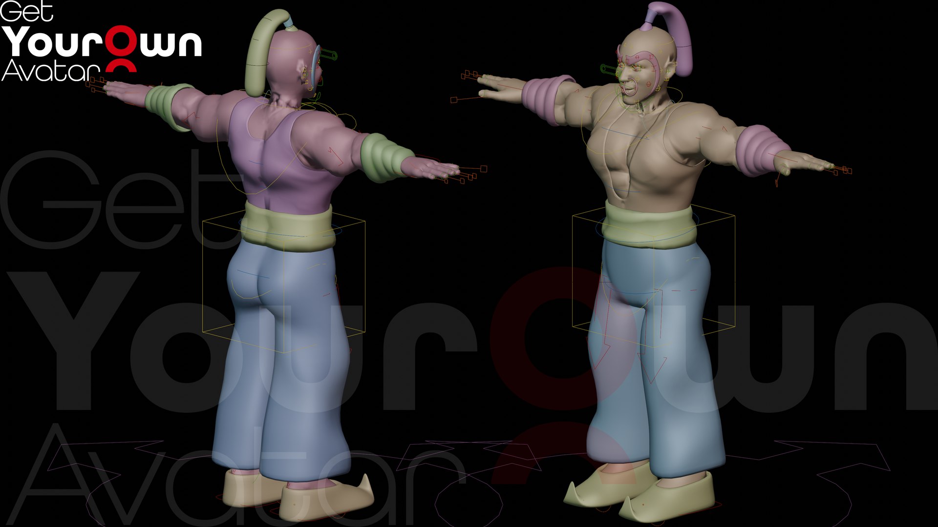 Jinx Typhoon A 3D Character For Blender Animation 3D Model - TurboSquid ...