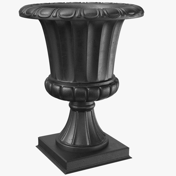 3D Classic Planter - TurboSquid 1716777