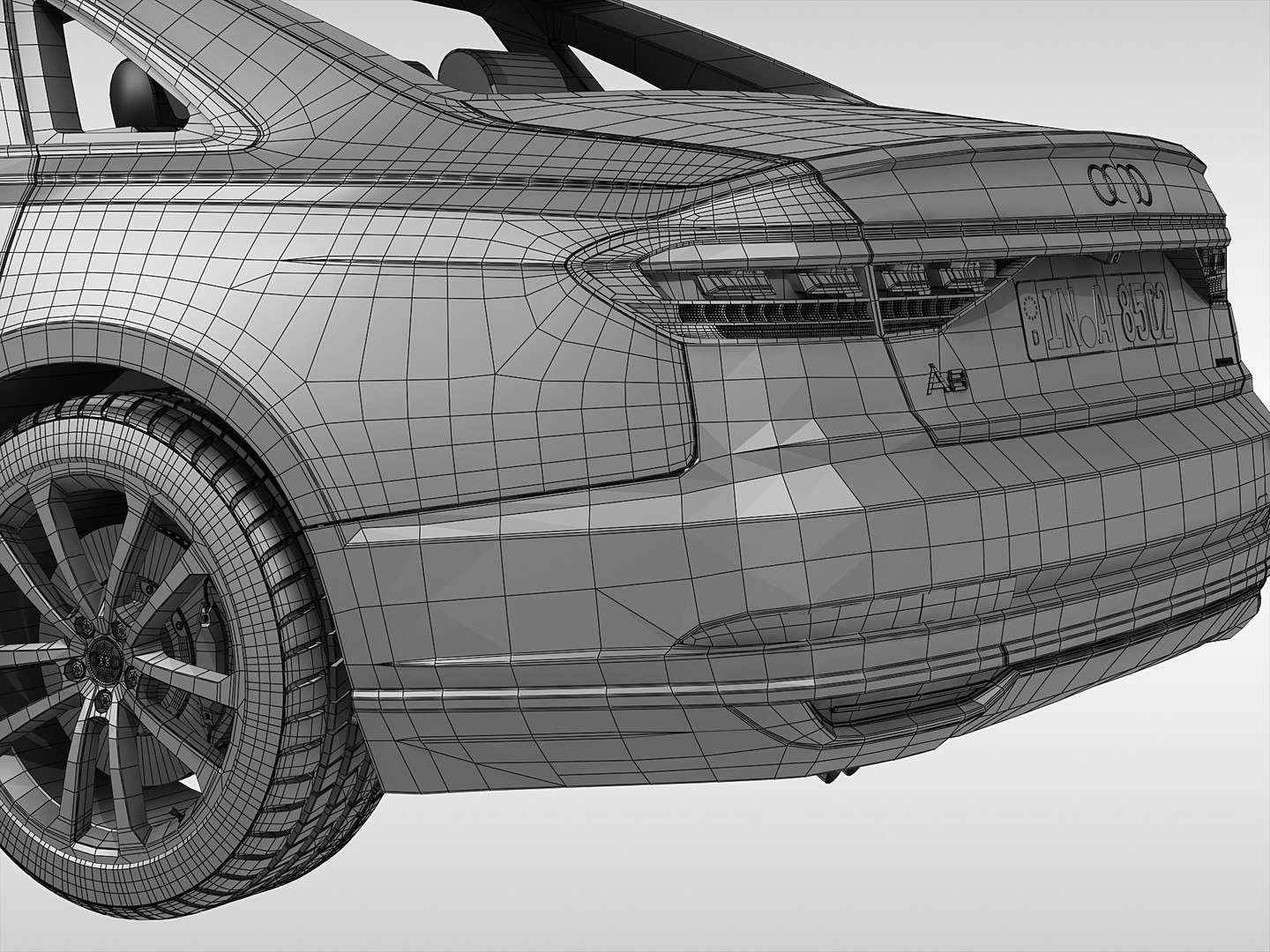 Audi Car 3D Model - TurboSquid 1225298