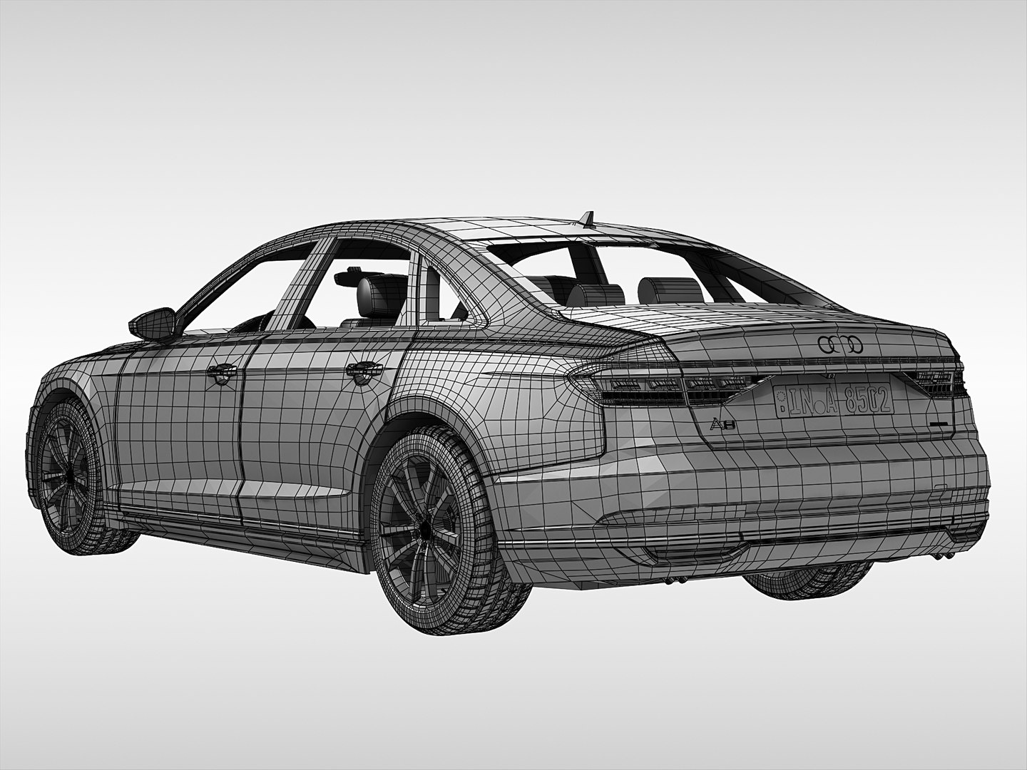 Audi Car 3D Model - TurboSquid 1225298