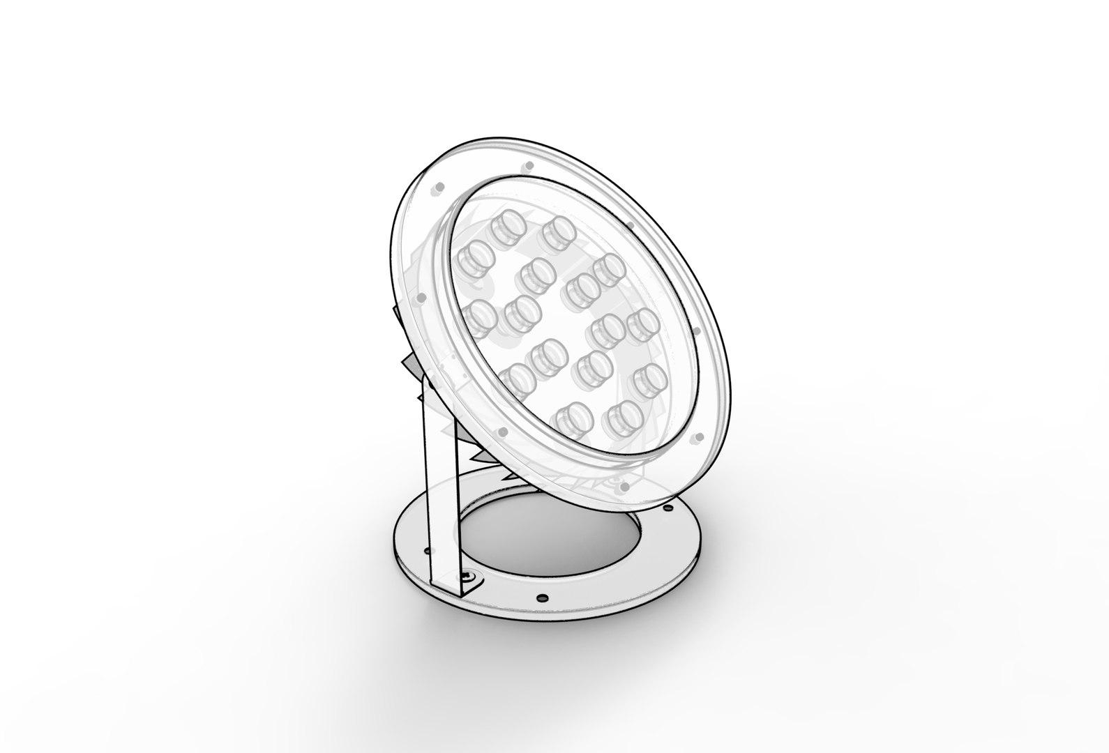 3D Flood Light Pool Model - TurboSquid 1689393