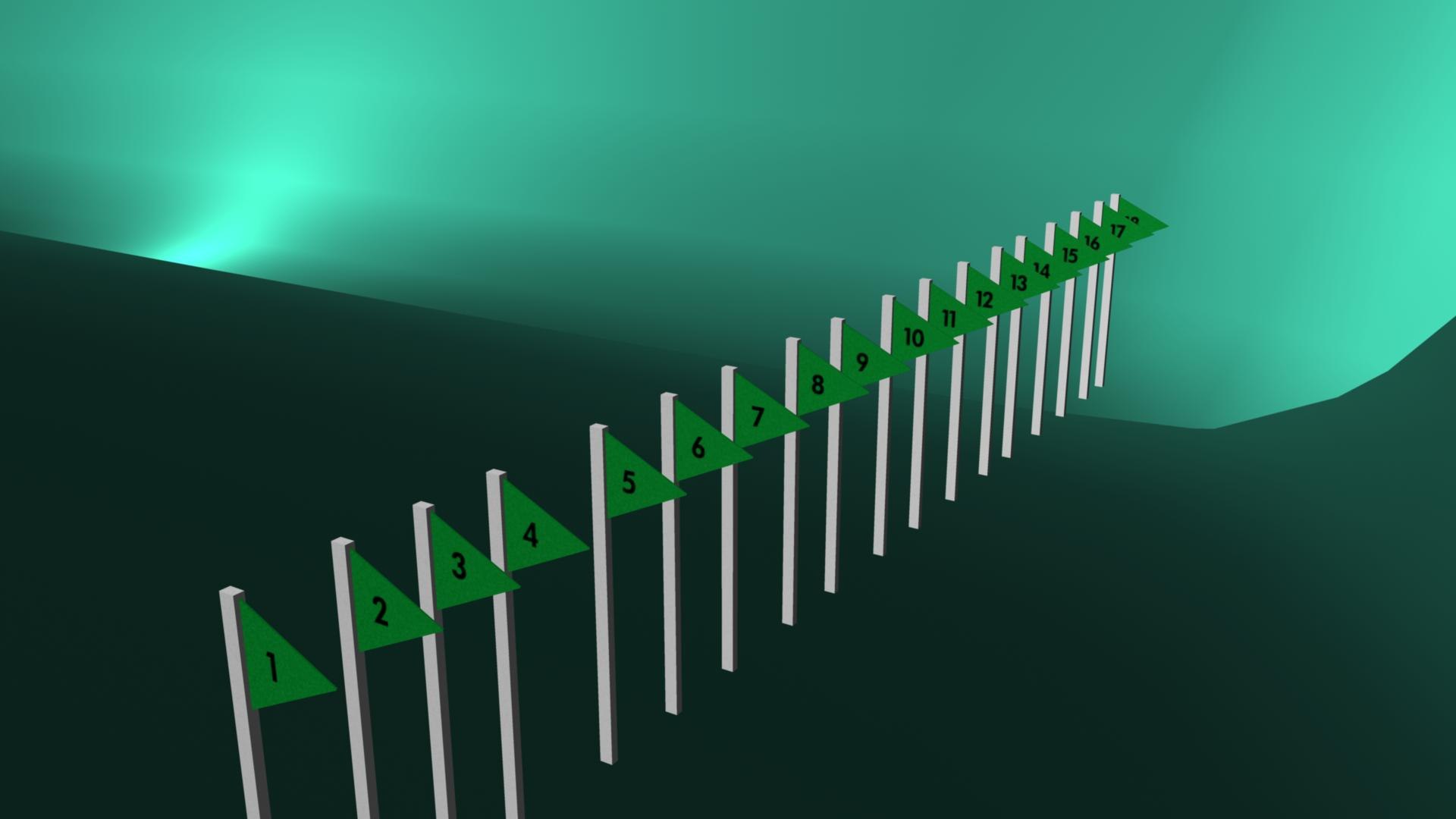 Mini Golf Alphabet Course 3d Ma