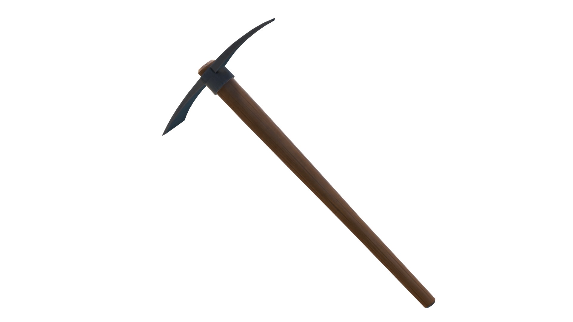 3D Low Poly Pickaxe 3D Model - TurboSquid 2298000