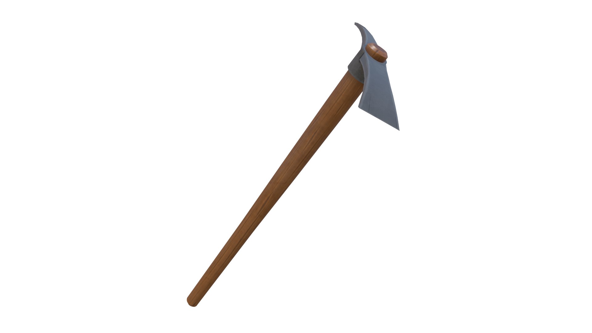 3D Low Poly Pickaxe 3D Model - TurboSquid 2298000