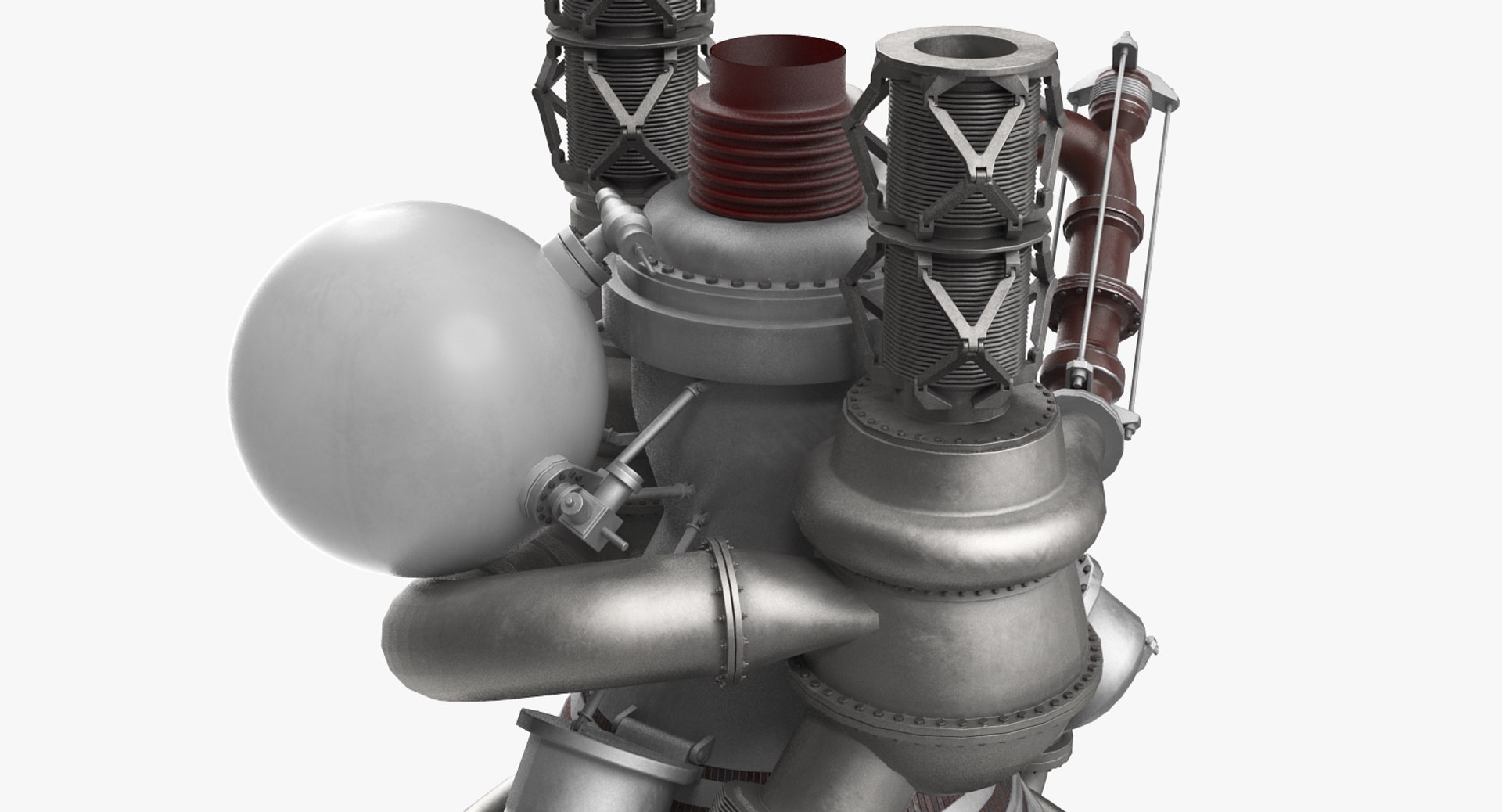 3D Model J2 Rocket Engine - TurboSquid 1318194