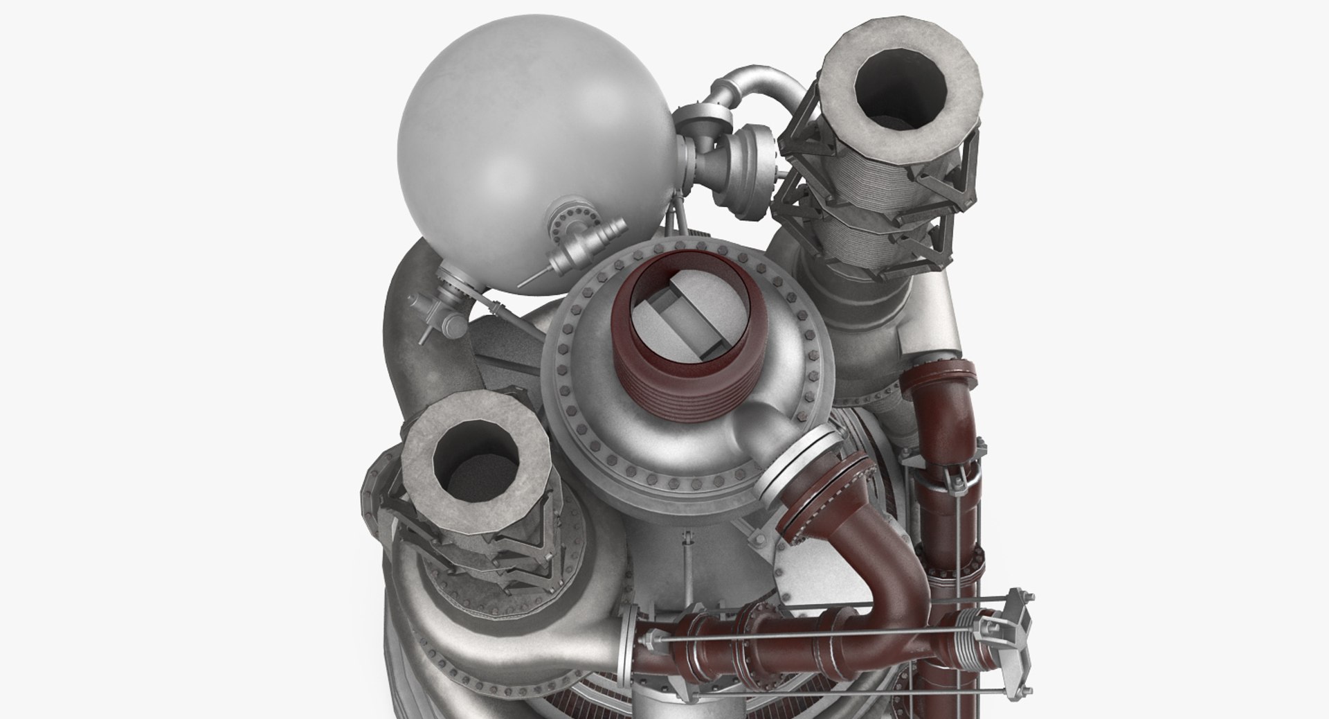 3D Model J2 Rocket Engine - TurboSquid 1318194
