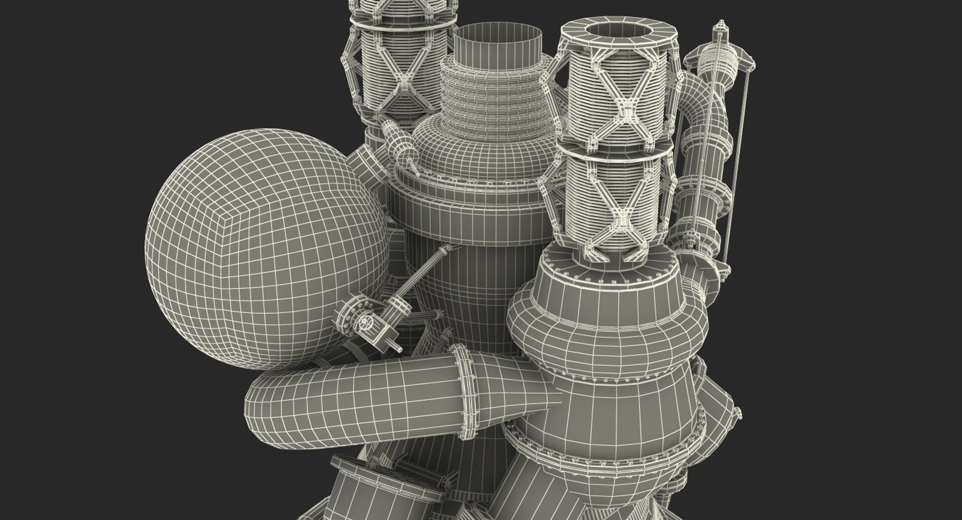 3D model j2 rocket engine - TurboSquid 1318194