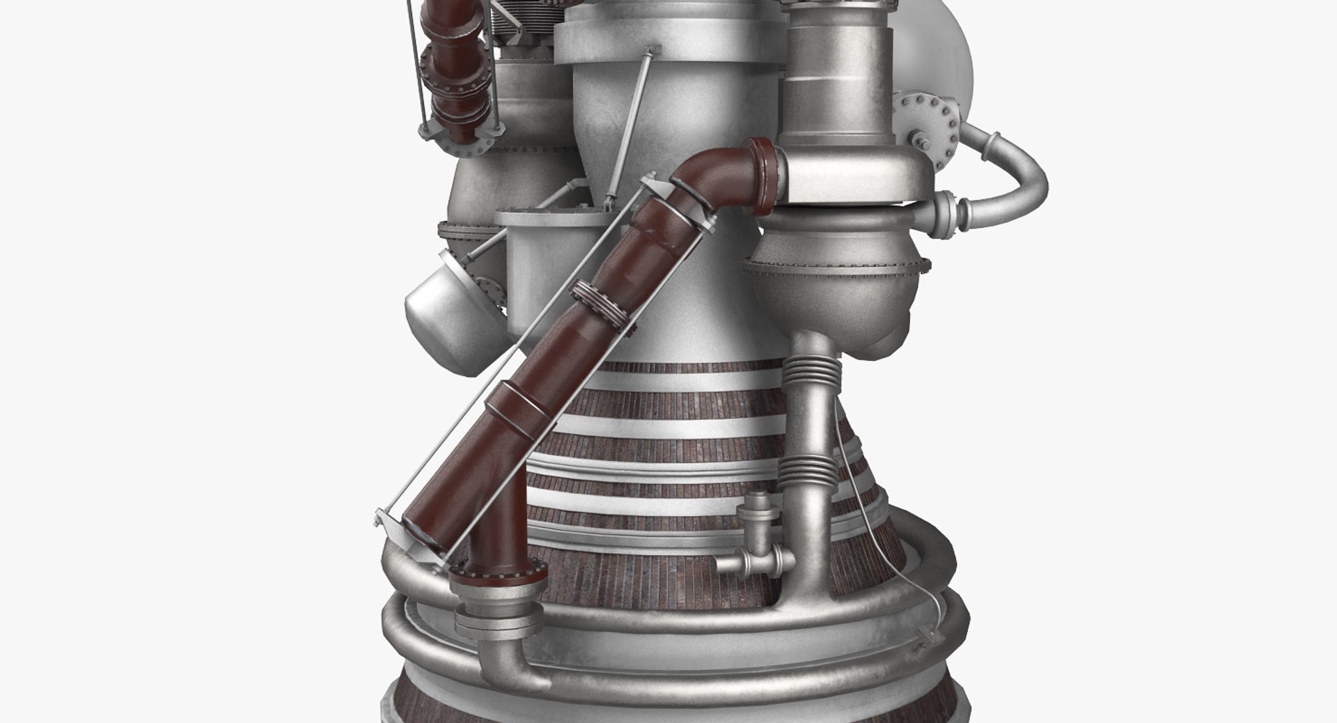 3D Model J2 Rocket Engine - TurboSquid 1318194