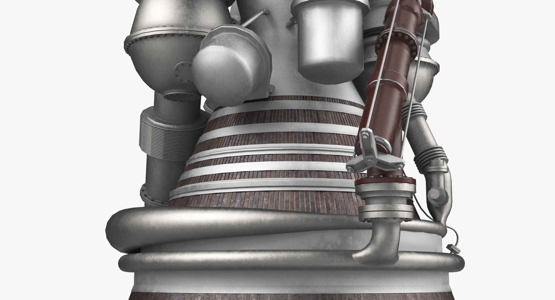 3D Model J2 Rocket Engine - TurboSquid 1318194