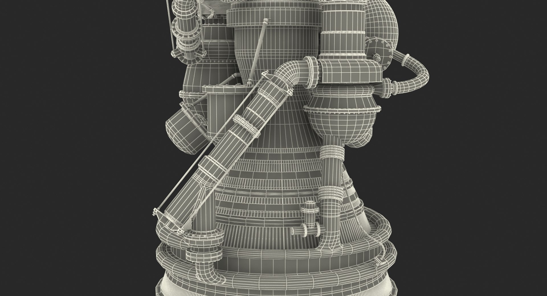 3D model j2 rocket engine - TurboSquid 1318194