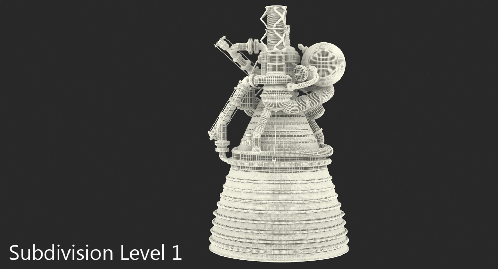 3D Model J2 Rocket Engine - TurboSquid 1318194