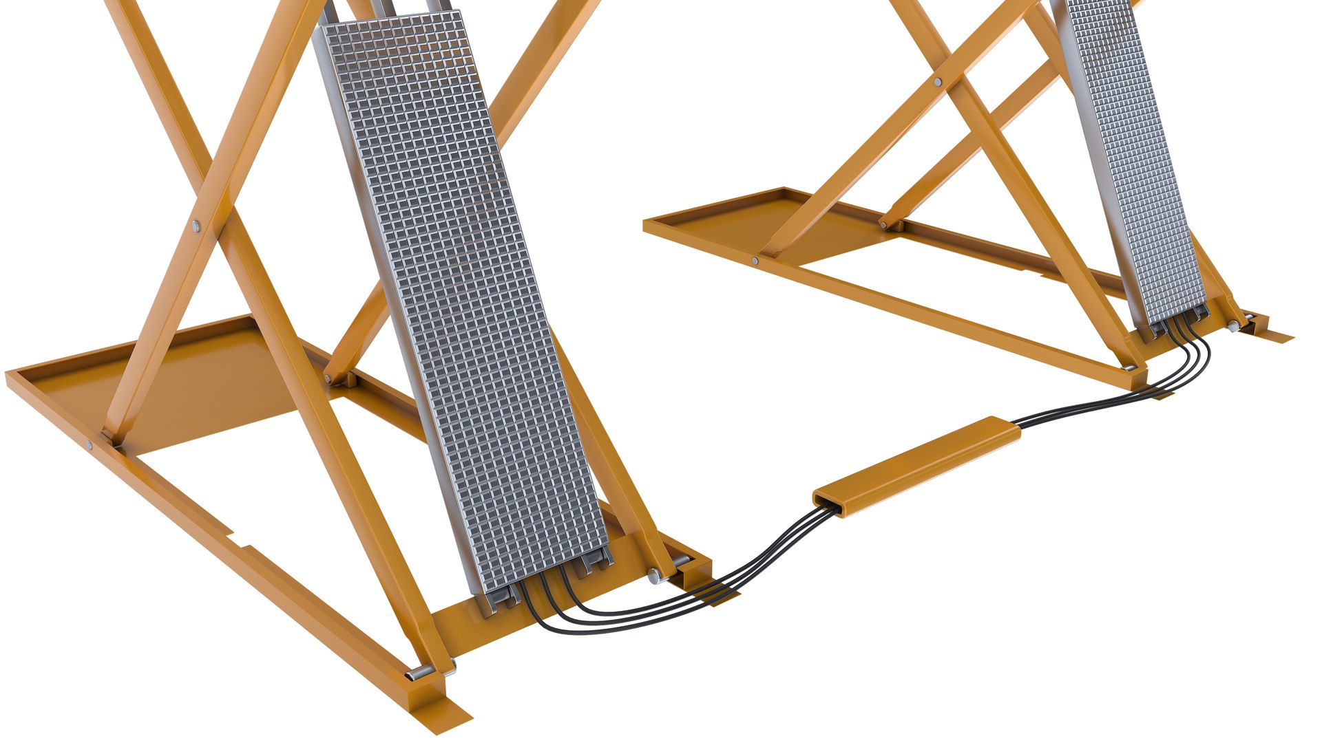 3D Automotive High Rise Scissor Lift - TurboSquid 2225804