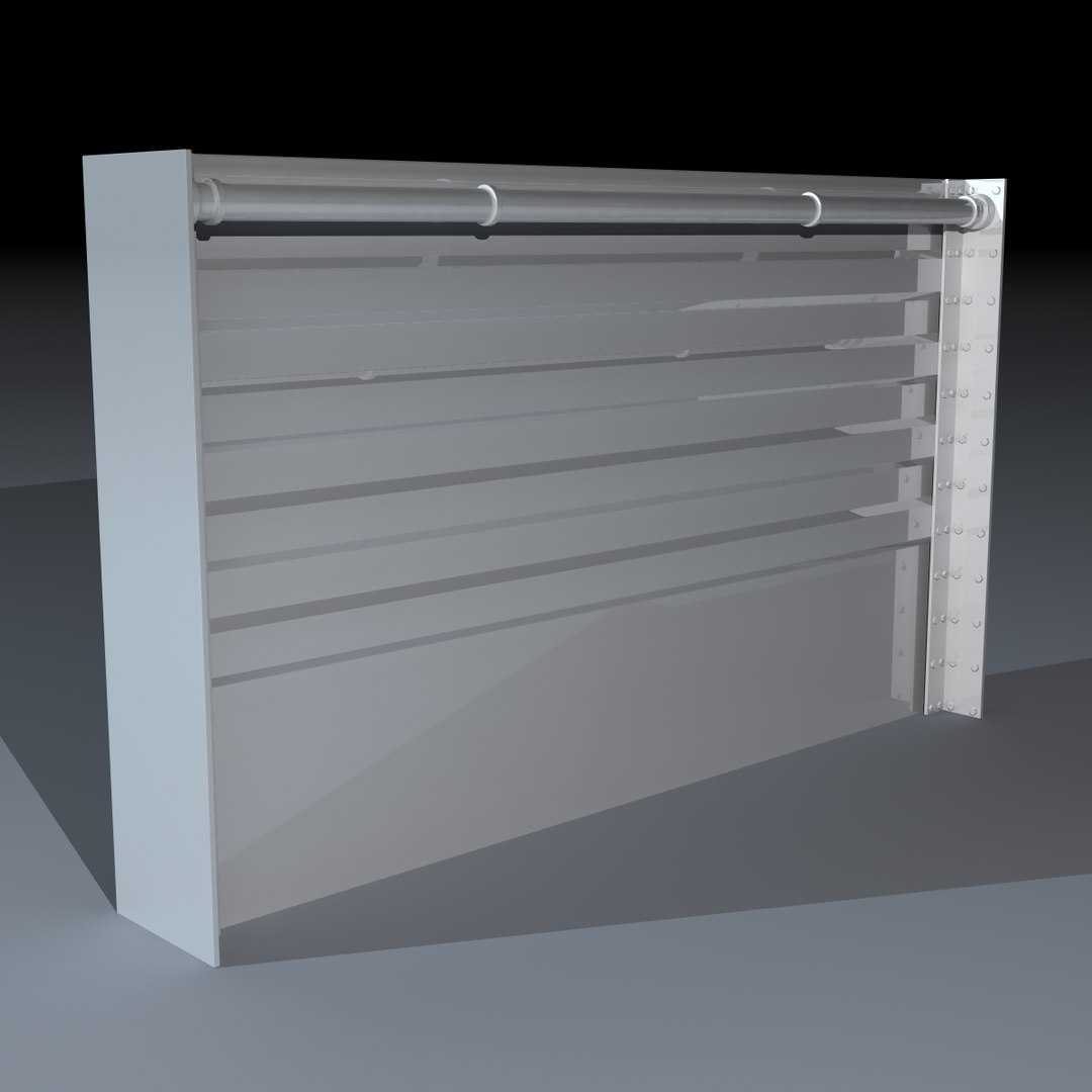 3d Model Metal Wall Element