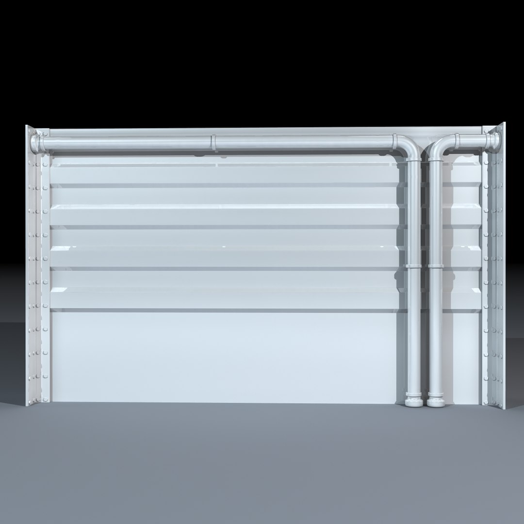 3d Model Metal Wall Element