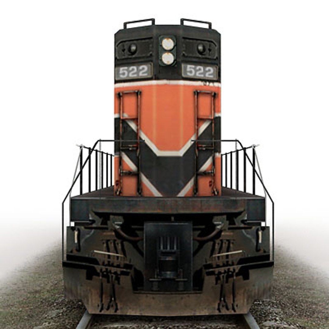 3d Model Emd Sd7