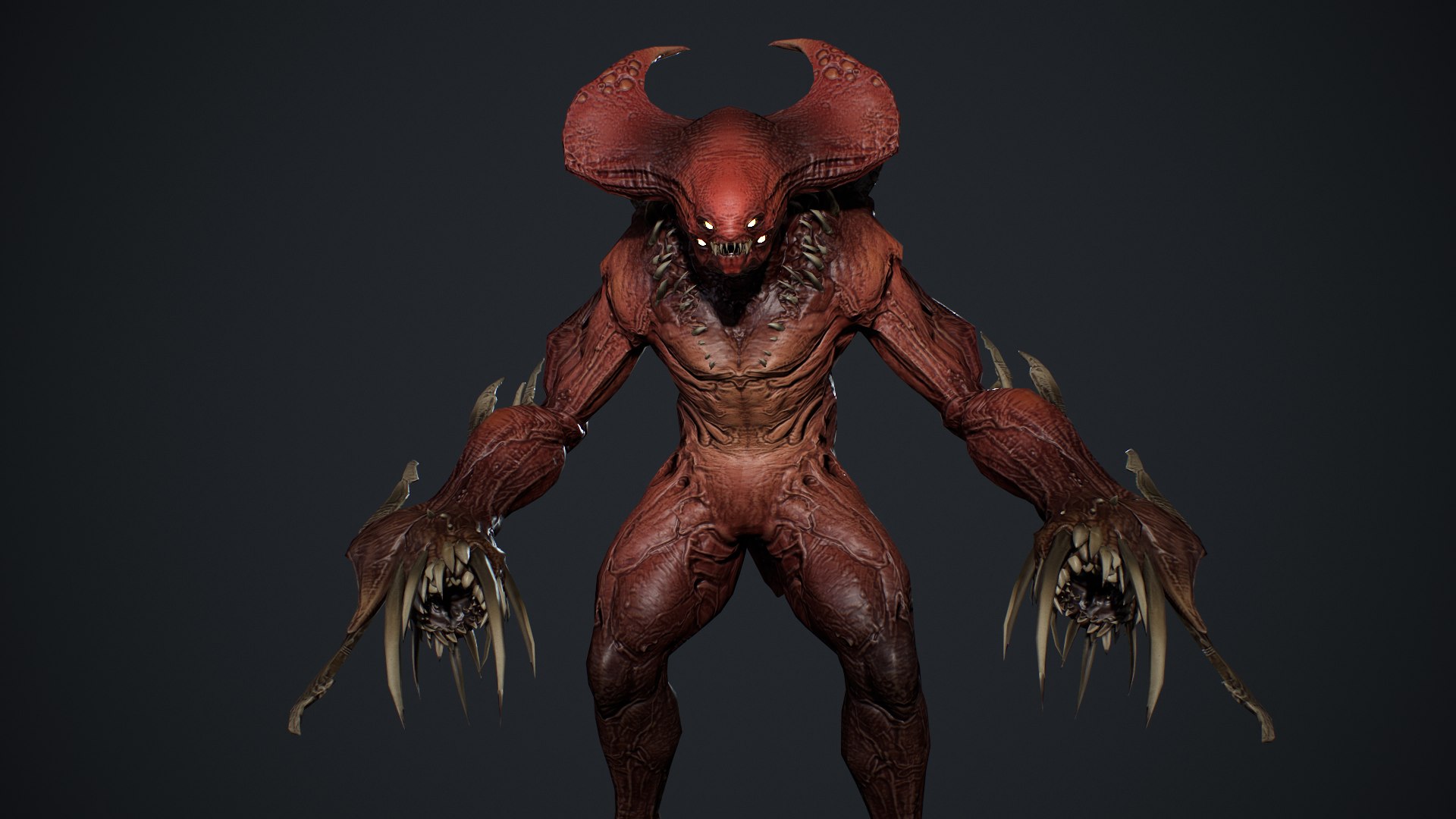 3D Demon Character 7 model - TurboSquid 2129330