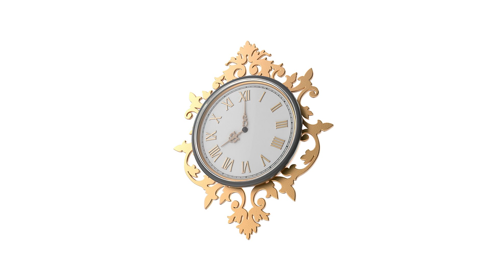 Wall Clock 3D Model - TurboSquid 2167919