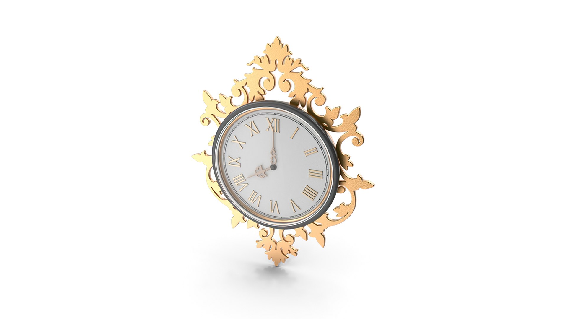 Wall Clock 3D Model - TurboSquid 2167919