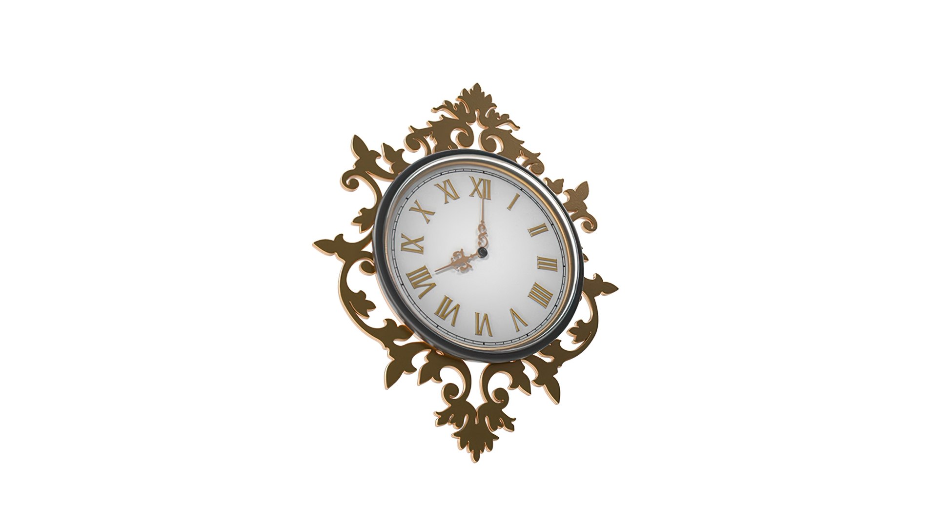 Wall Clock 3D Model - TurboSquid 2167919
