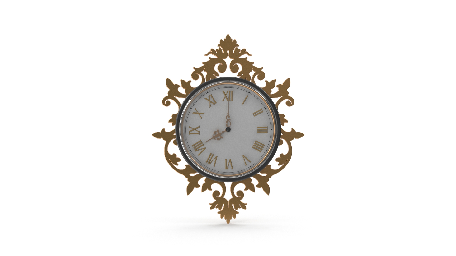 Wall Clock 3D Model - TurboSquid 2167919