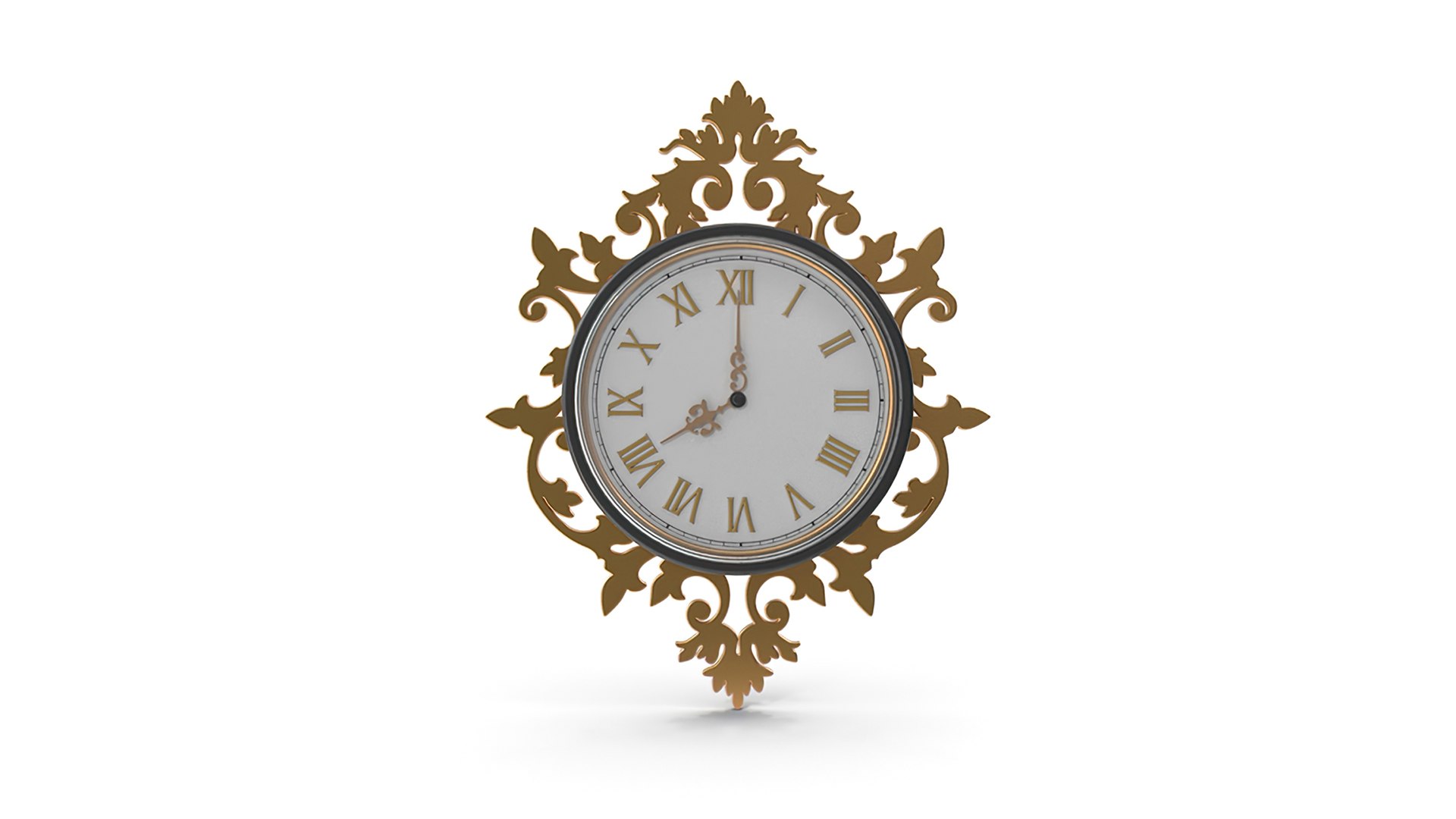 Wall Clock 3D Model - TurboSquid 2167919