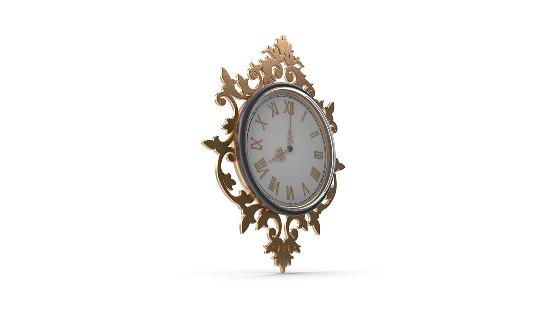 Wall Clock 3D Model - TurboSquid 2167919