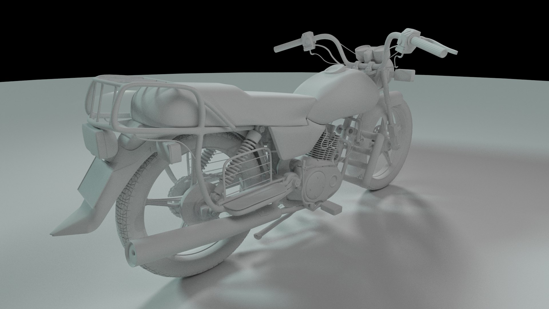 Maya Motorbike Blender