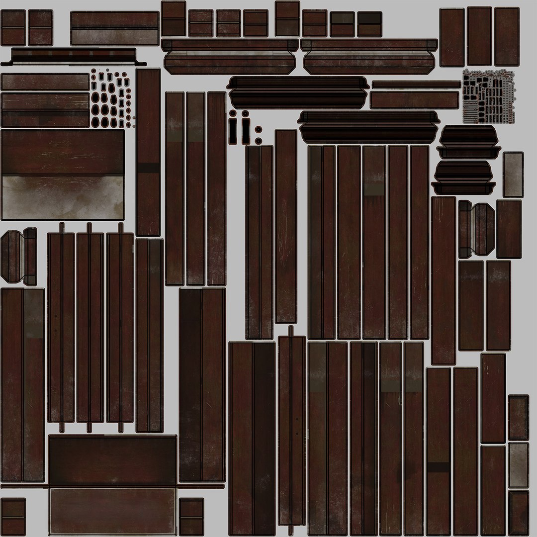 3D Wooden Cabinet Red V1-18 - Wooden Wardrobe 2 Model - TurboSquid 2335799