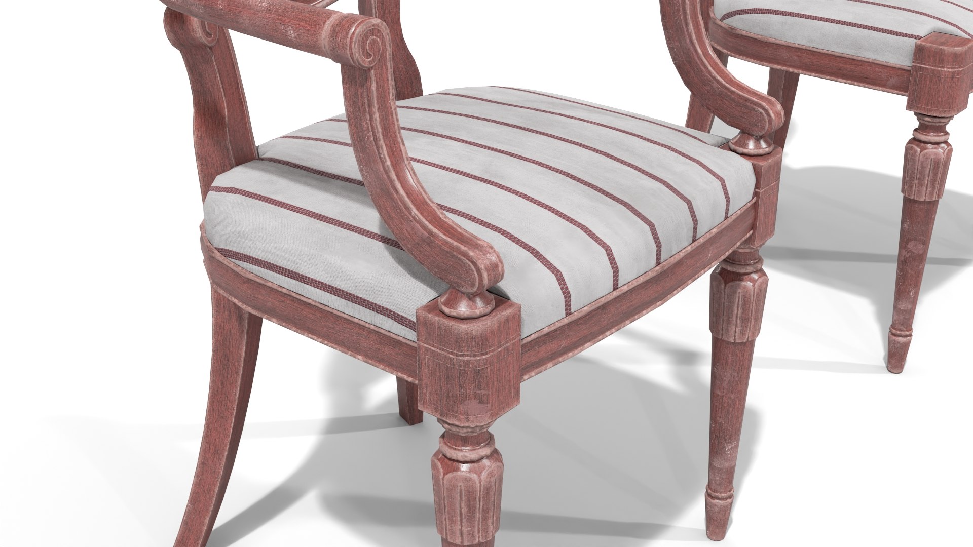3D Old Classic Chair Model - TurboSquid 1738283