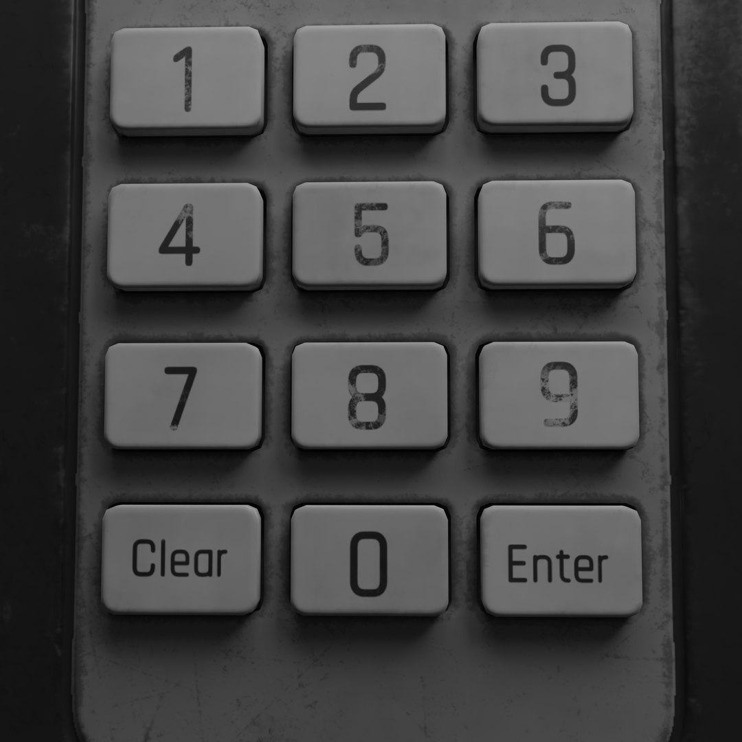 Security Panel 3D model - TurboSquid 1818568