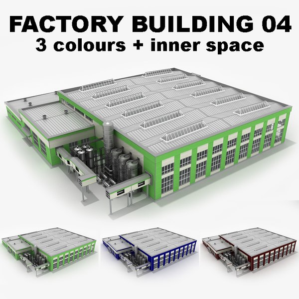 Factory 3D Models for Download | TurboSquid