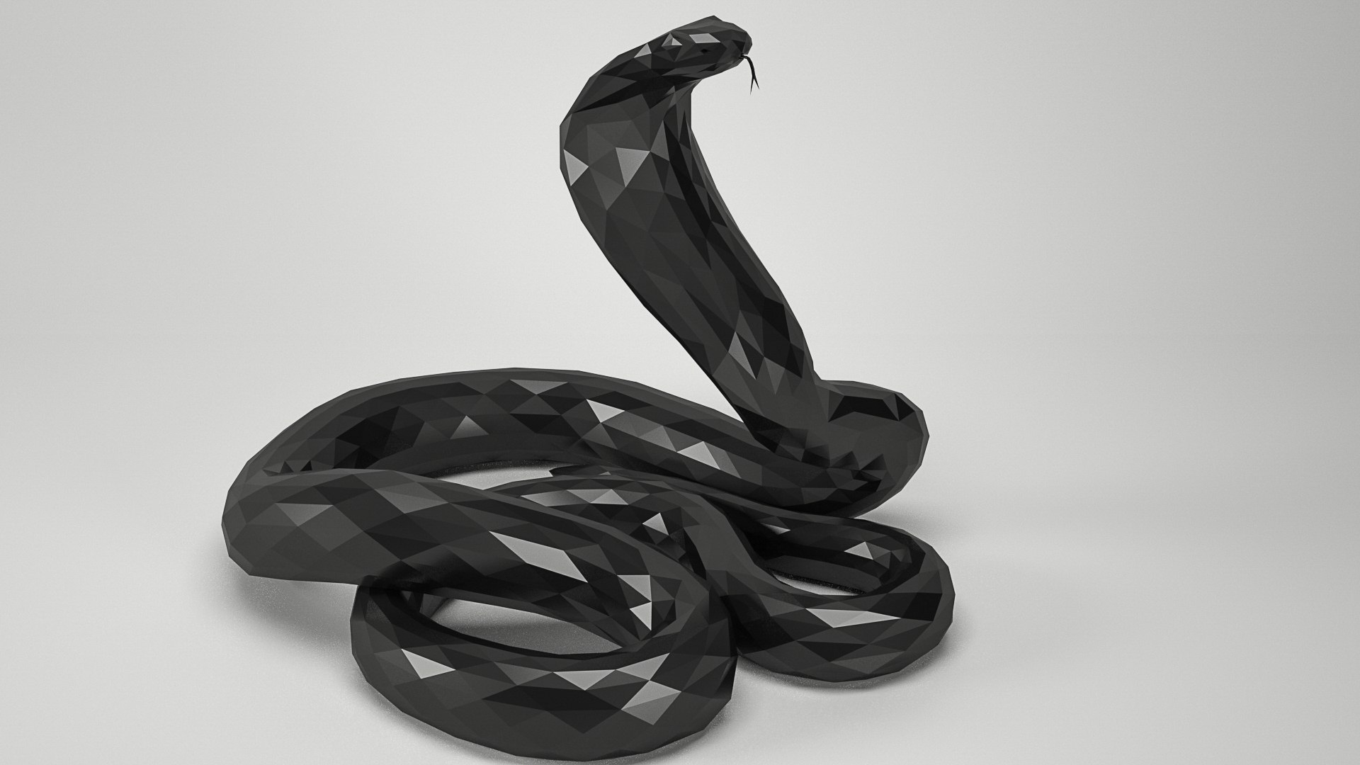 Snake Cobra Low-poly Low-poly 3D Model 3D Model - TurboSquid 1785595