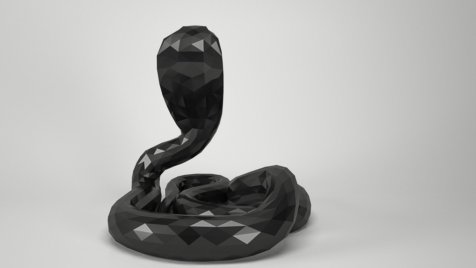 Snake Cobra Low-poly Low-poly 3D Model 3D Model - TurboSquid 1785595