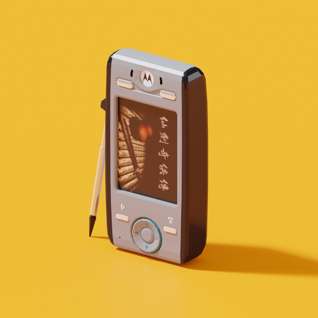 Motorola E680i Mobile Phone 3D Model - TurboSquid 1554261