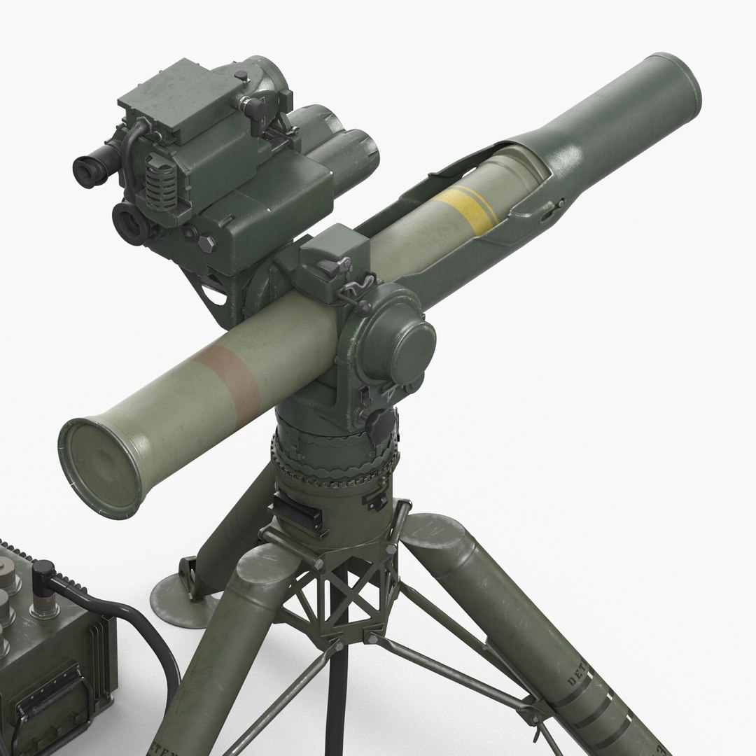 3D Bgm-71 Tow Missile Systems Model - TurboSquid 1182099