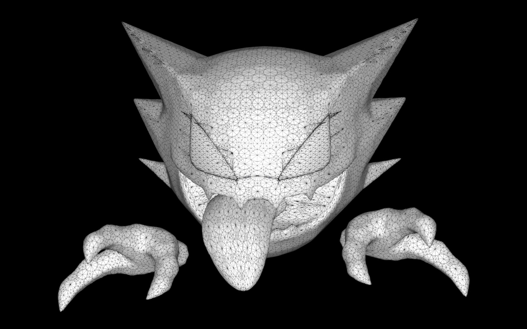 3D Haunter For Wall Mount - TurboSquid 2244297