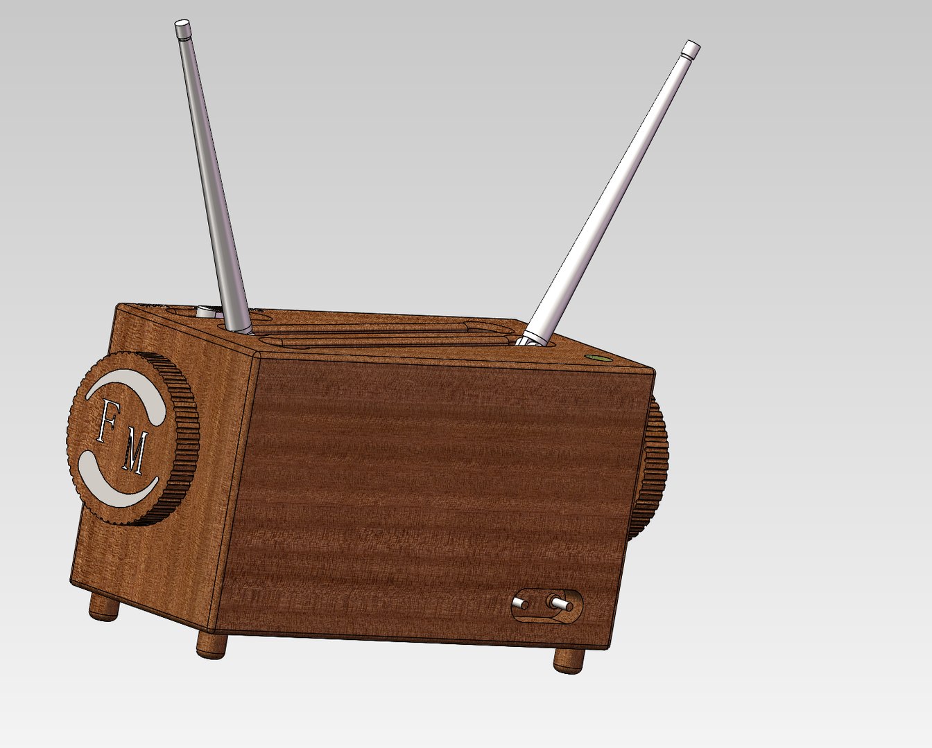 Radio Retro Antennas 3D Model - TurboSquid 1383550
