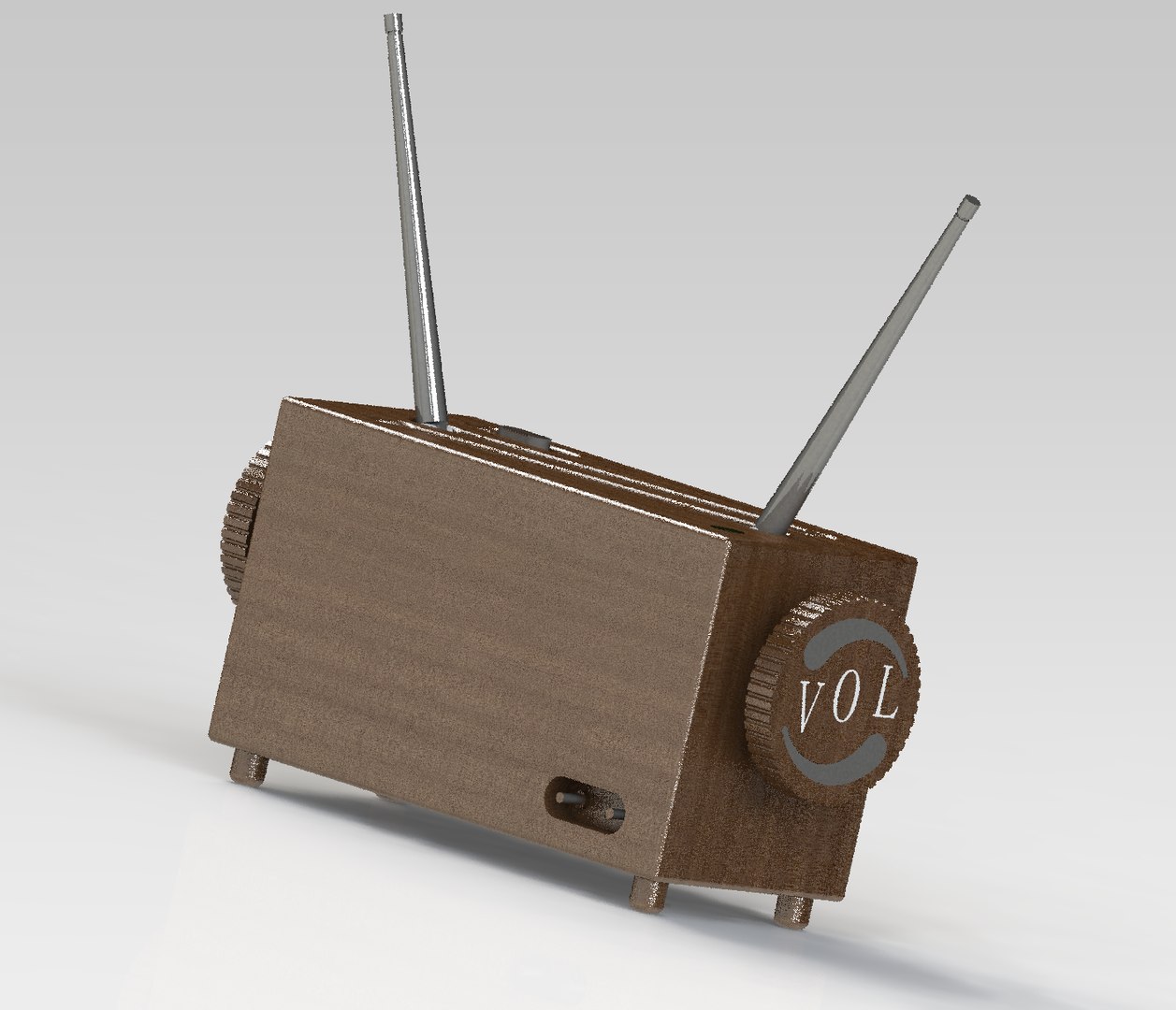 Radio Retro Antennas 3D Model - TurboSquid 1383550