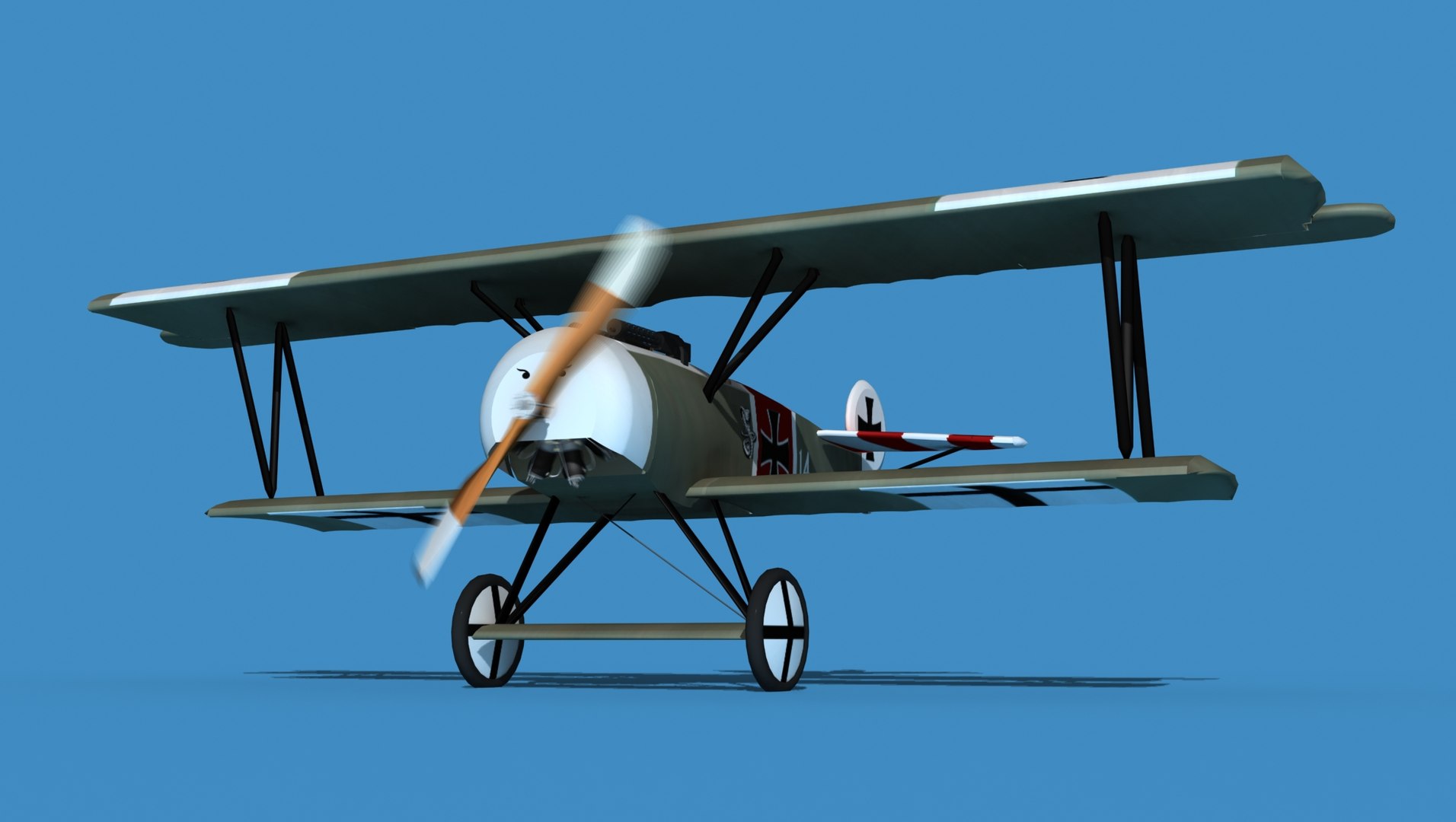 Fokker D-VI V13 3D - TurboSquid 1919433