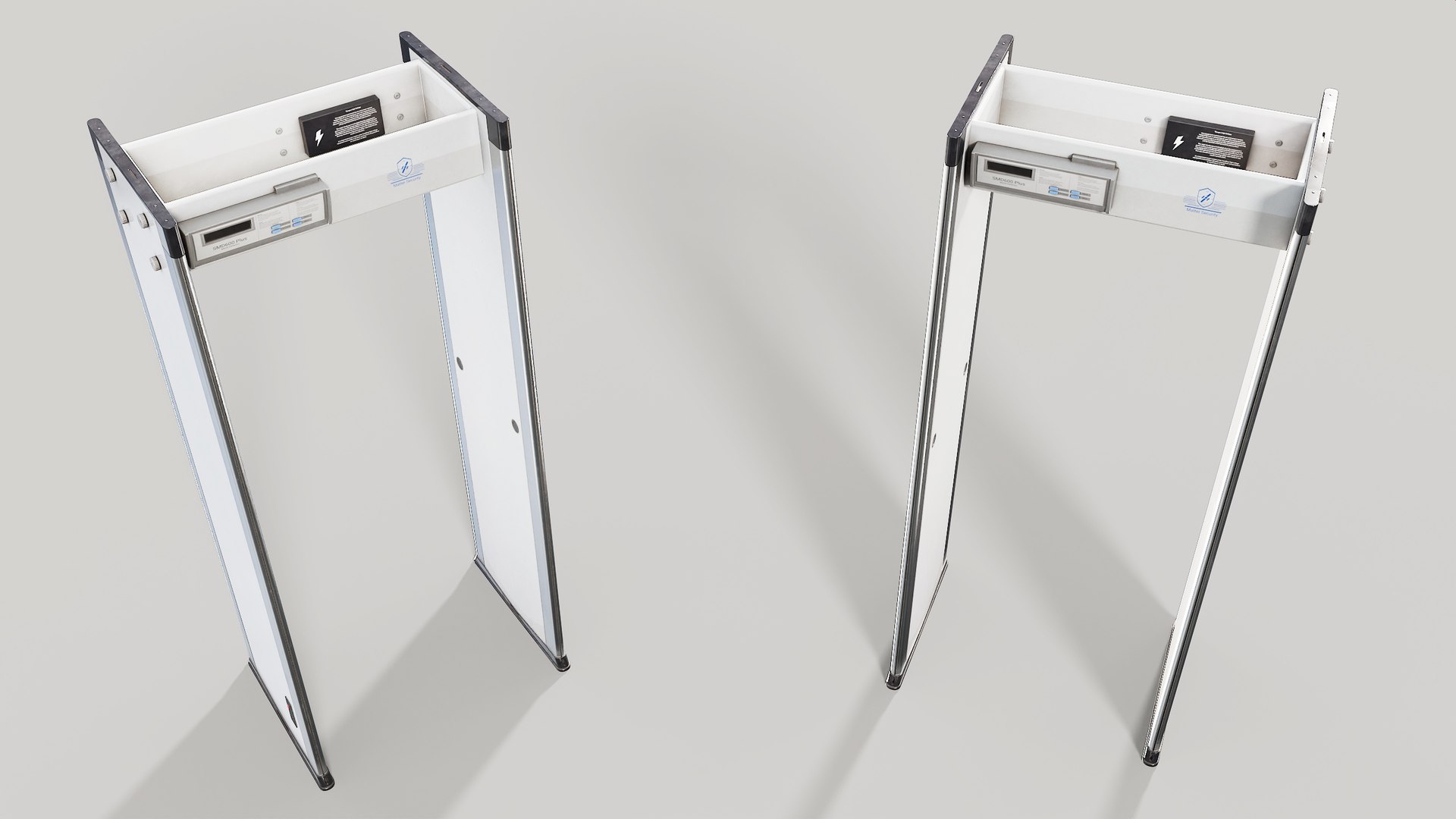 3D Model Security Metal Detector - PBR Game Ready - TurboSquid 2135051