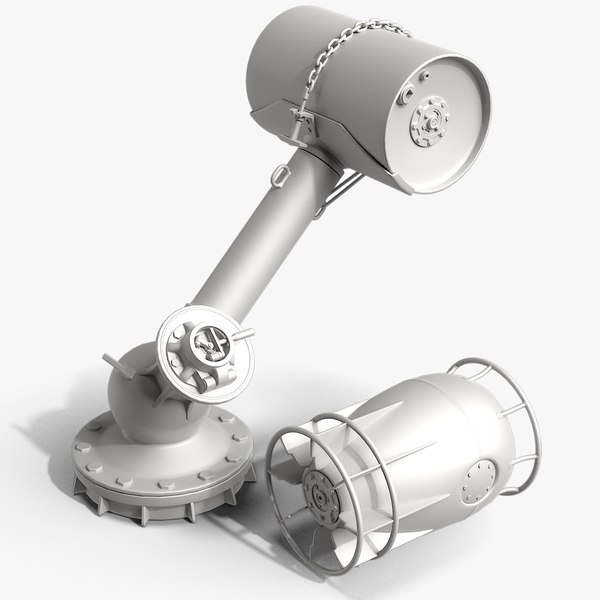 Depth Charge Projector Mk6 3D model - TurboSquid 1920314