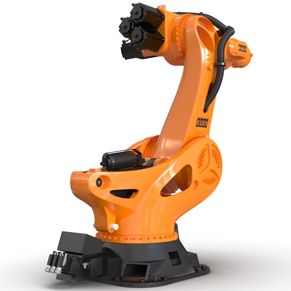 kuka robot titan rigged 3d model