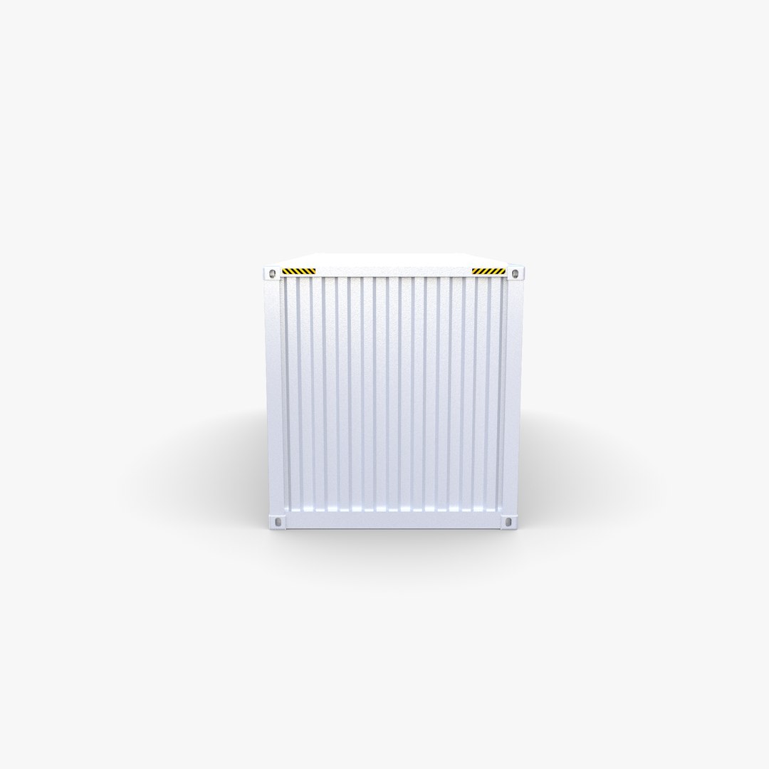 20ft Shipping Container CSAV V1 3D Model - TurboSquid 1772478