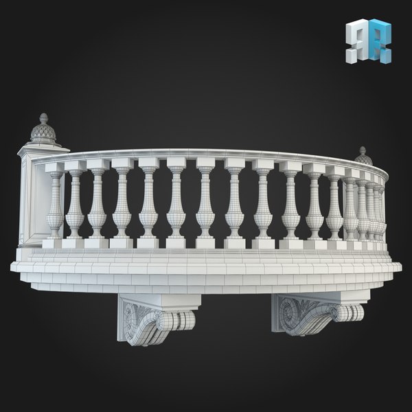 3D Balcony Models | TurboSquid