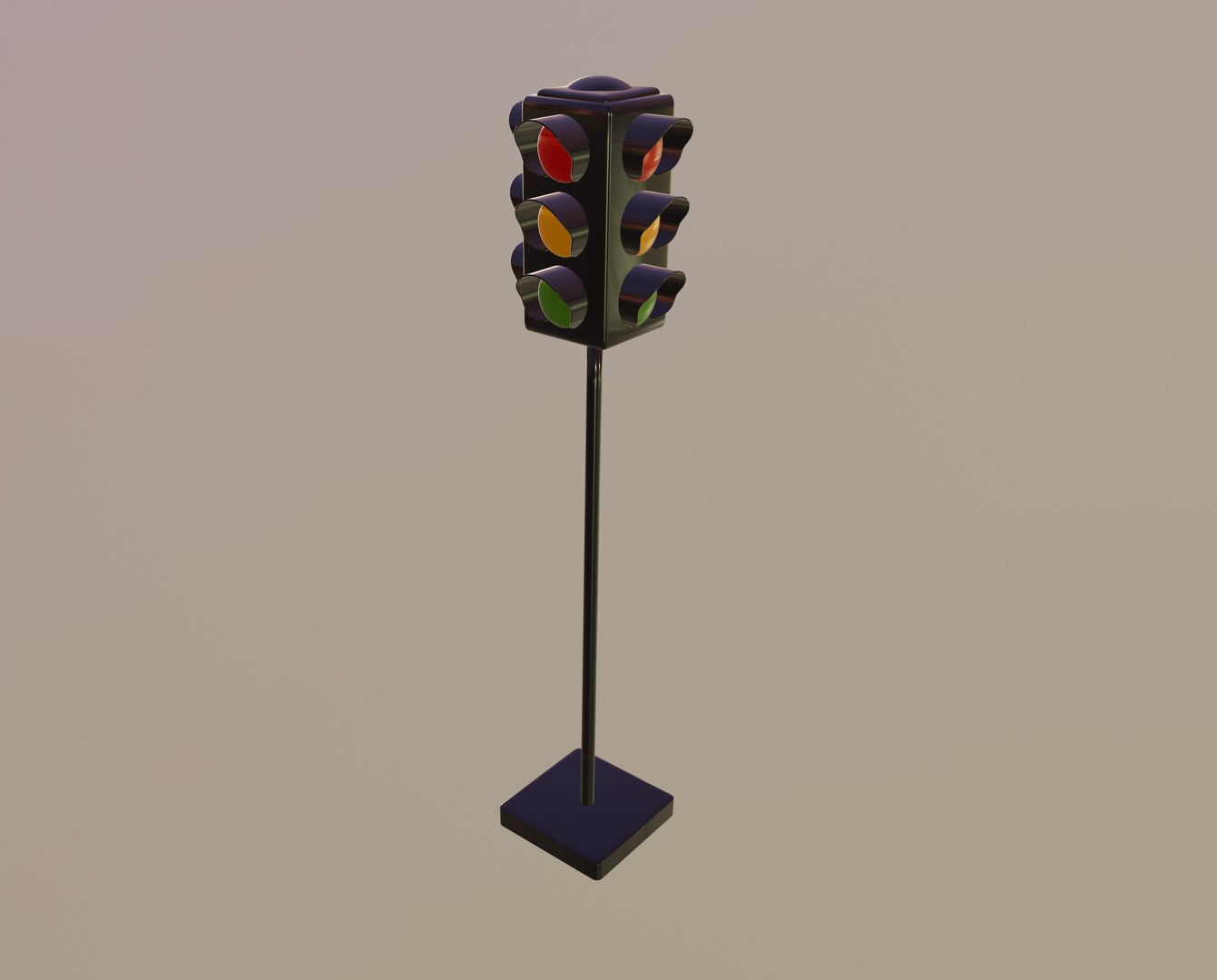 3D Traffic Light - TurboSquid 1483006