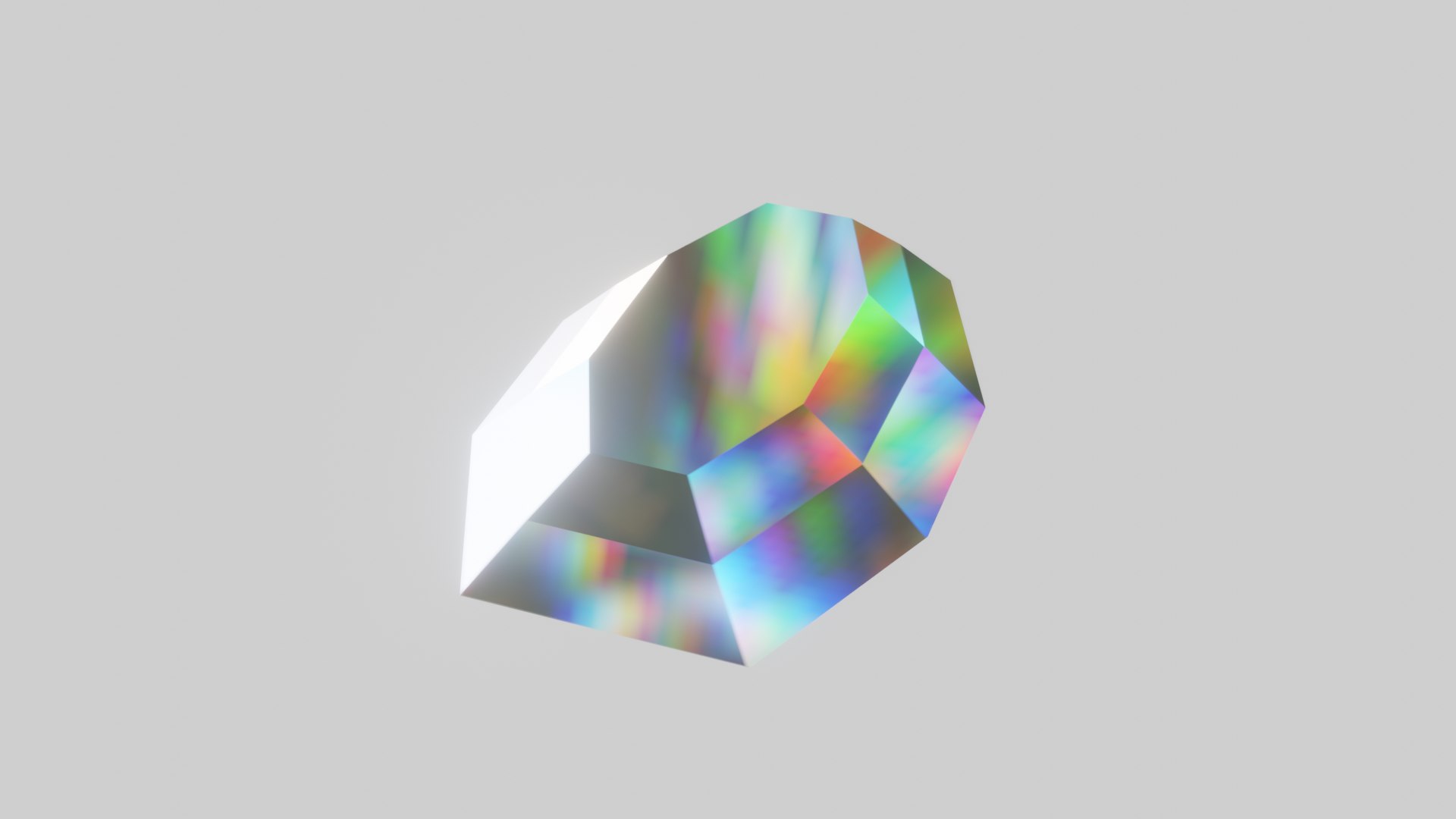 3D Long Octagon Cut Diamond - TurboSquid 1916896