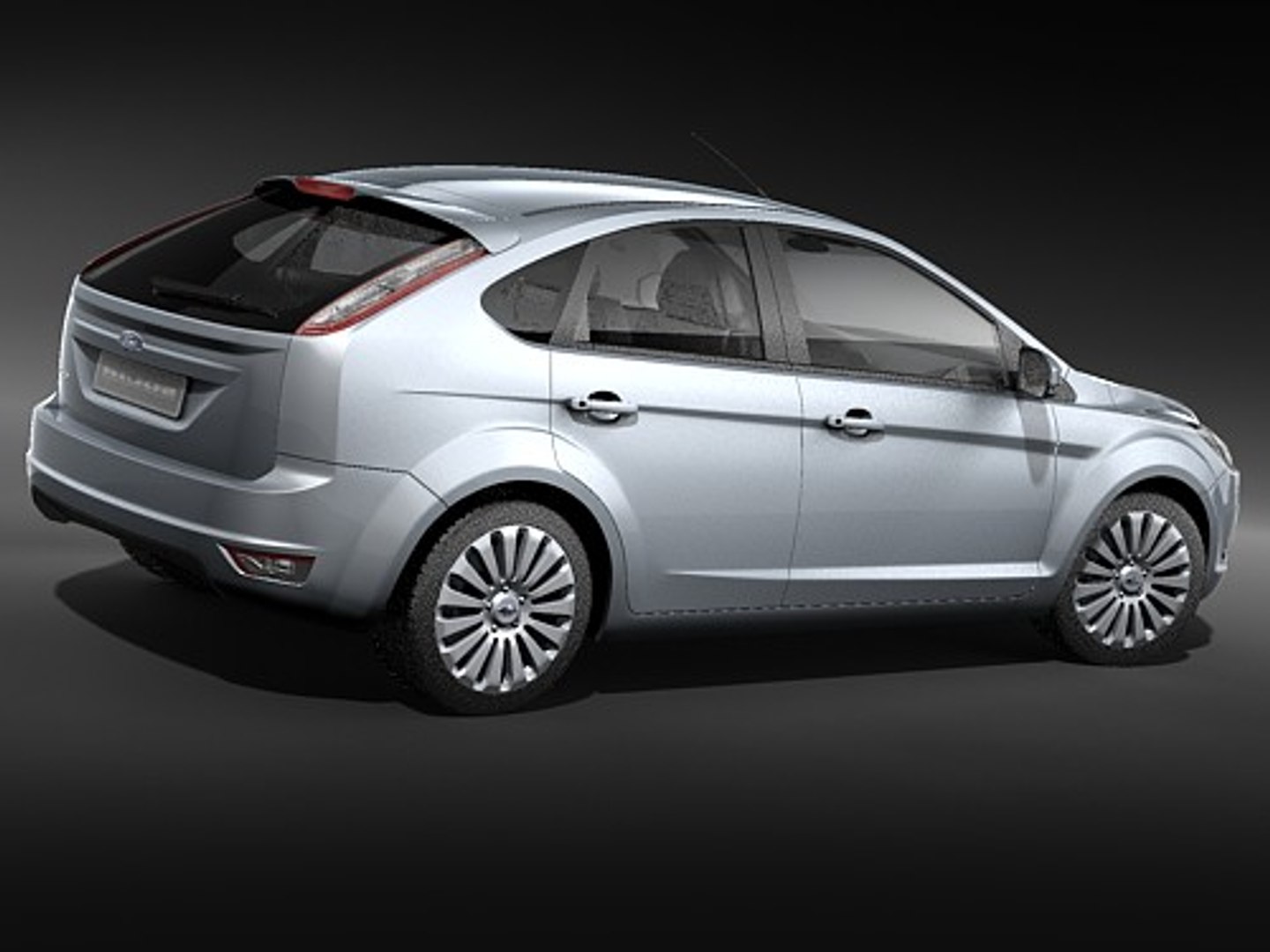 Focus 2009 5door 3d Model